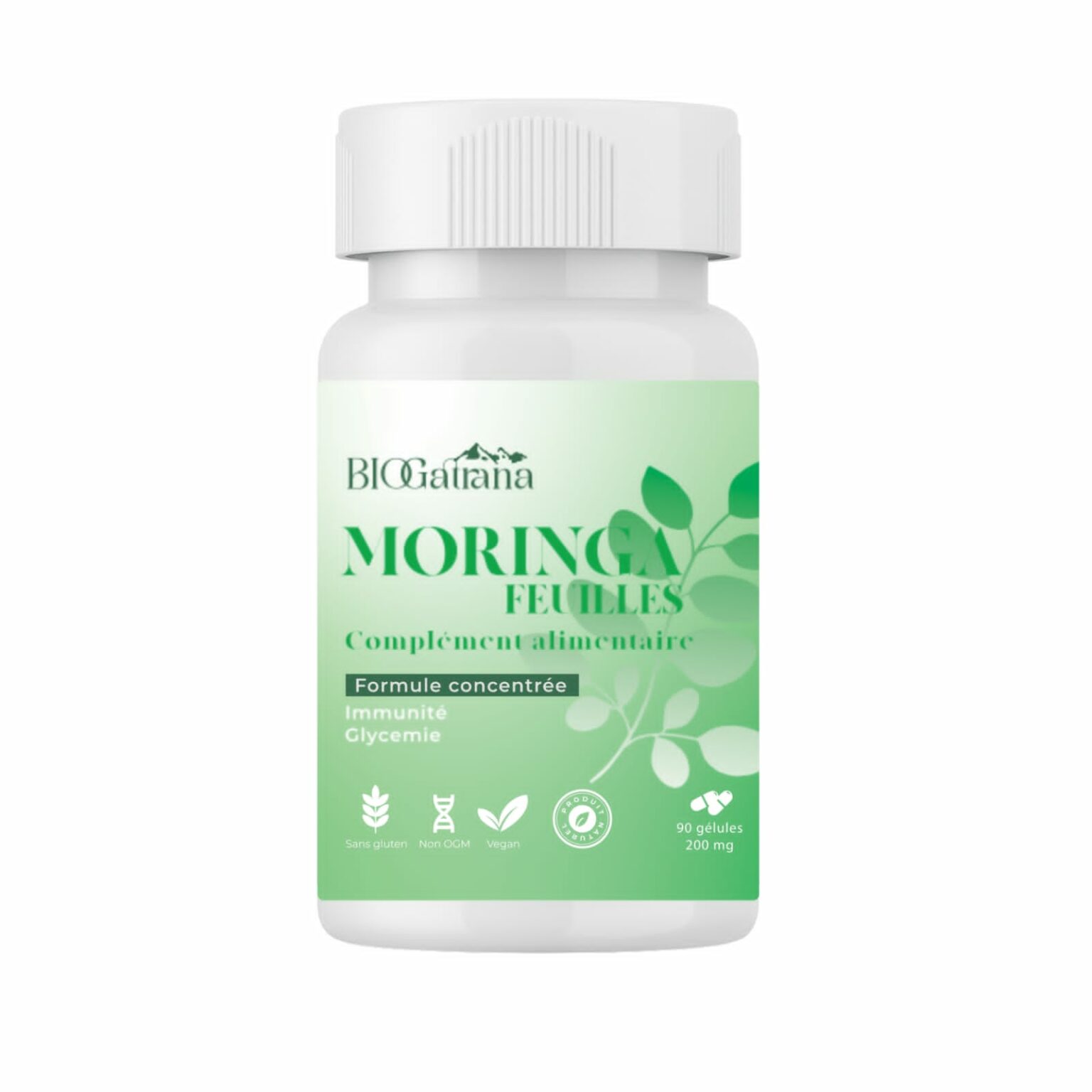 Moringa Feuilles Formule Concentrée - Laboratoire Biogatrana